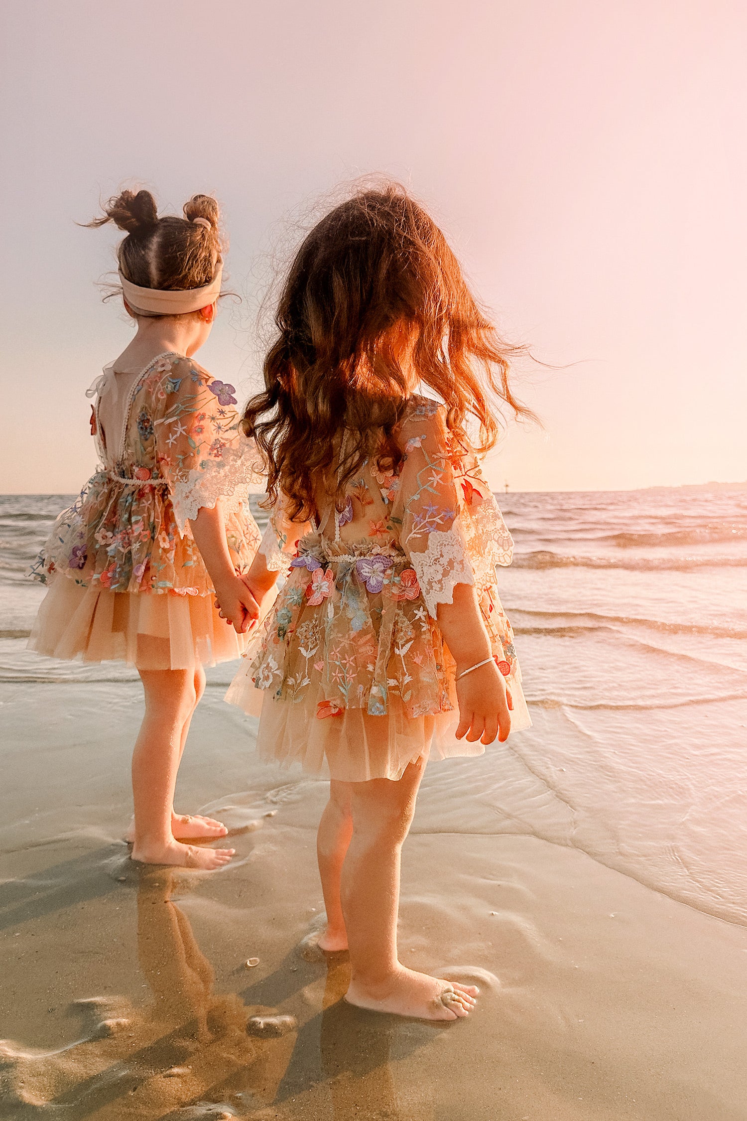 Endless Summer Boho Baby Girl Outfit - Tan / Red / Green – Before & Ever