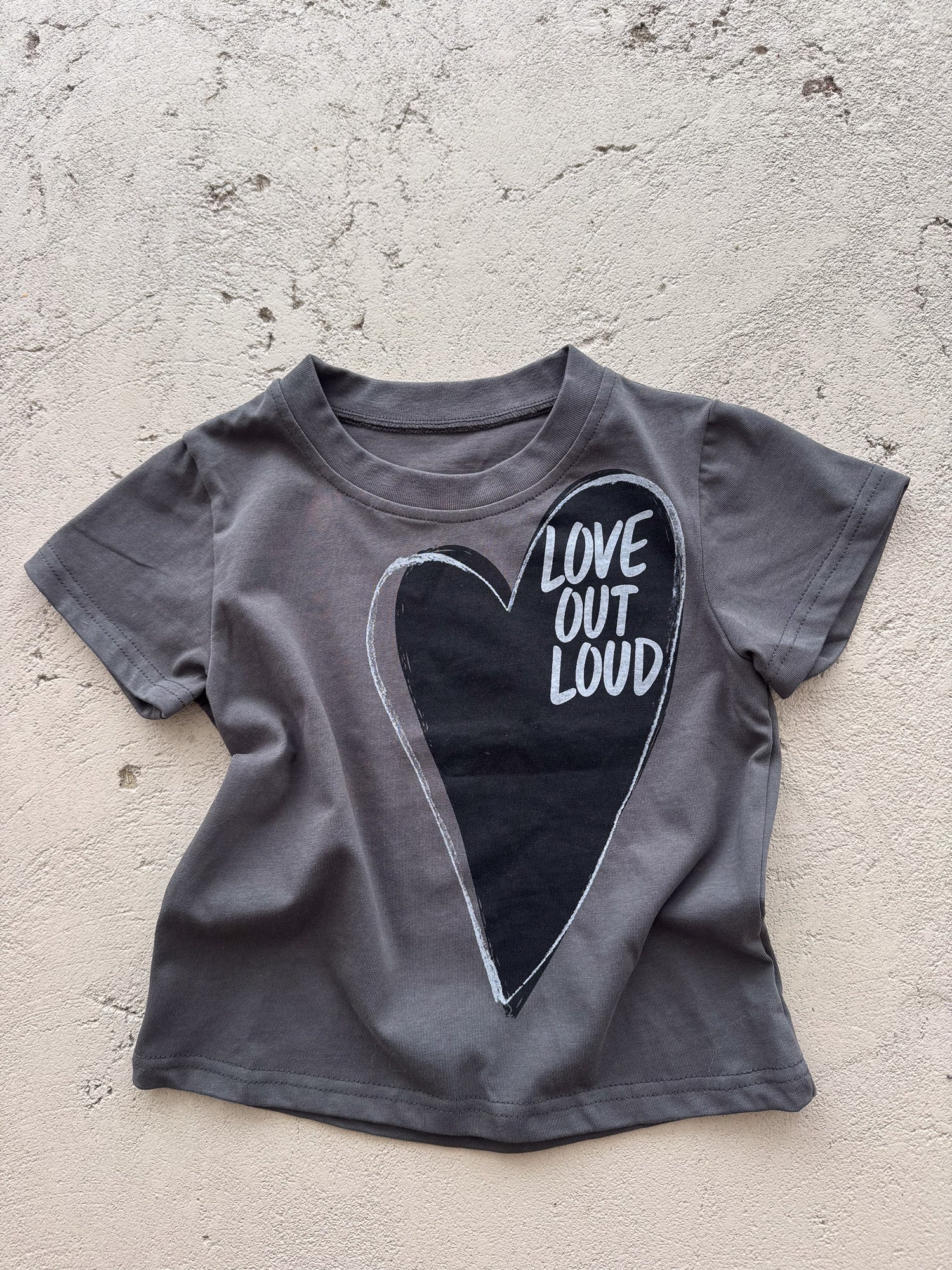 Love Out Loud Tee - Unisex Adult - Grey – Before & Ever