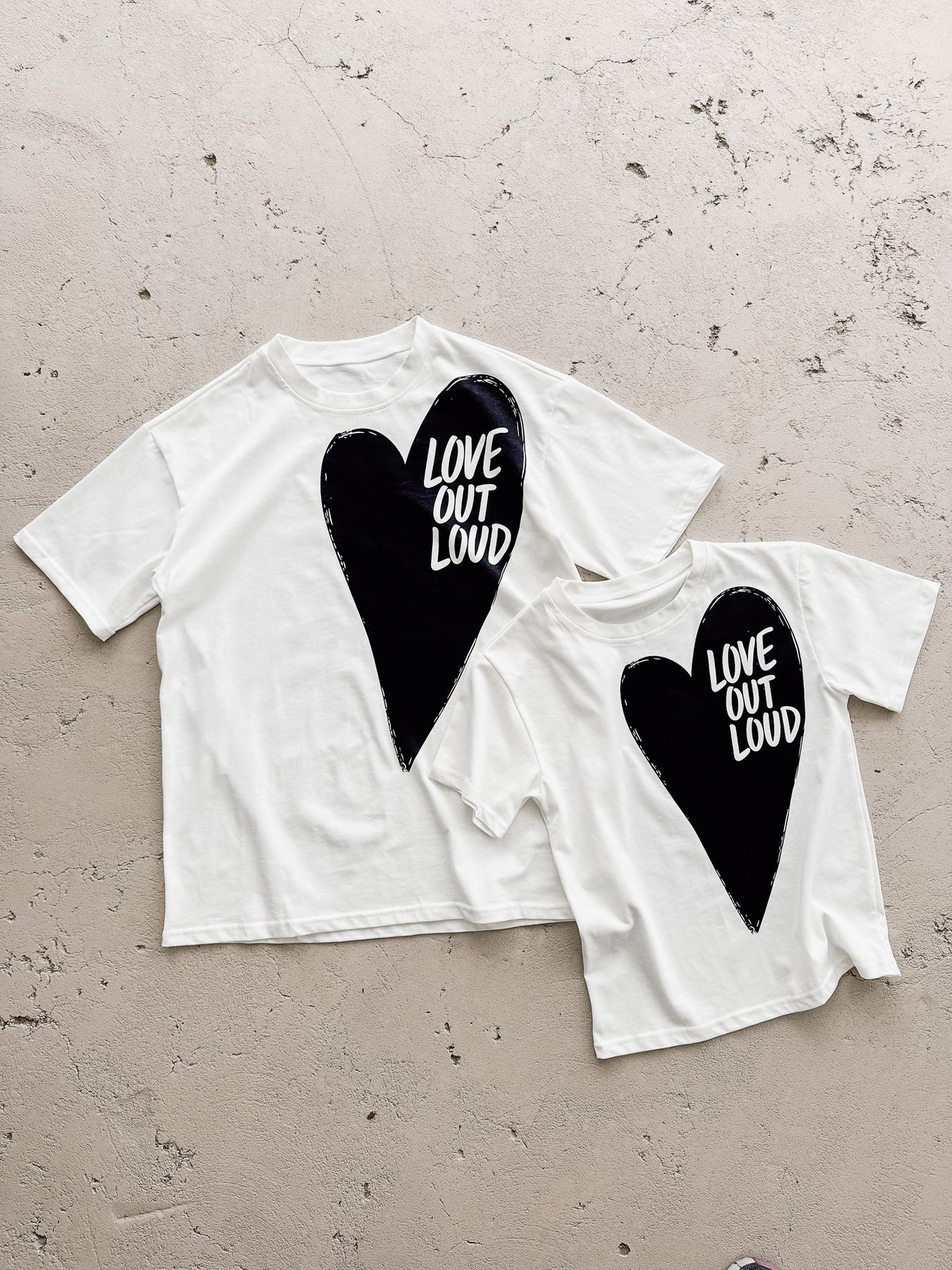 Love Out Loud Tee - White – Before & Ever