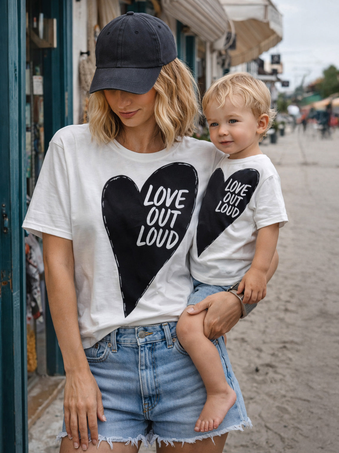 Love Out Loud Tee - White – Before & Ever